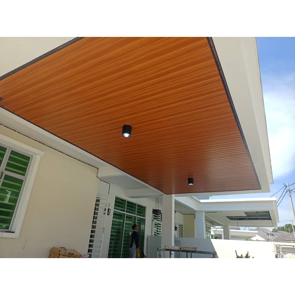 6FT PVC Ceiling Wall Panel Home Ceiling/Wall Waterproof 30cm x 8mm (Ready Stock) Support Max to ...