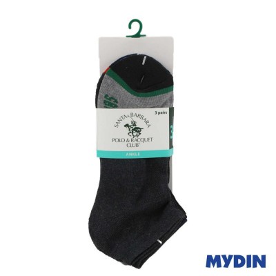 Santa Barbara Polo & Racquet Club Men Socks SBB2002-3 (3s) - Ankle ...