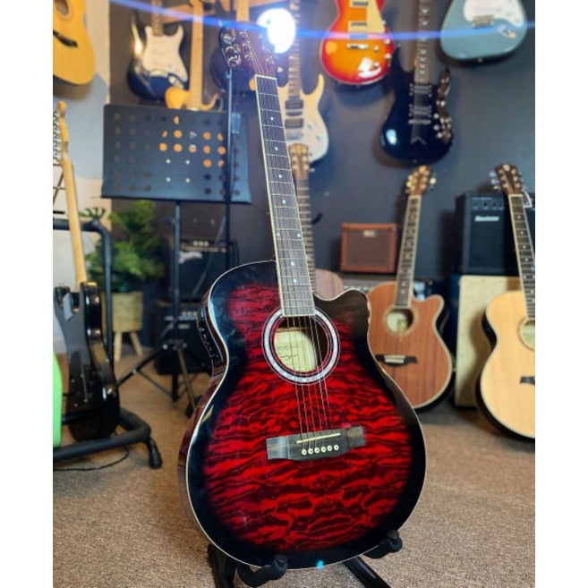 SMIGER GAH30-40" EQ ACOUSTIC GUITAR | Shopee Malaysia