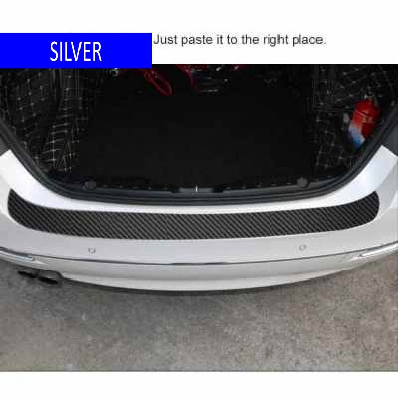 Universal Trunk Rear Guard Plate Sticker Car Rear Bumper Trim Anti ...