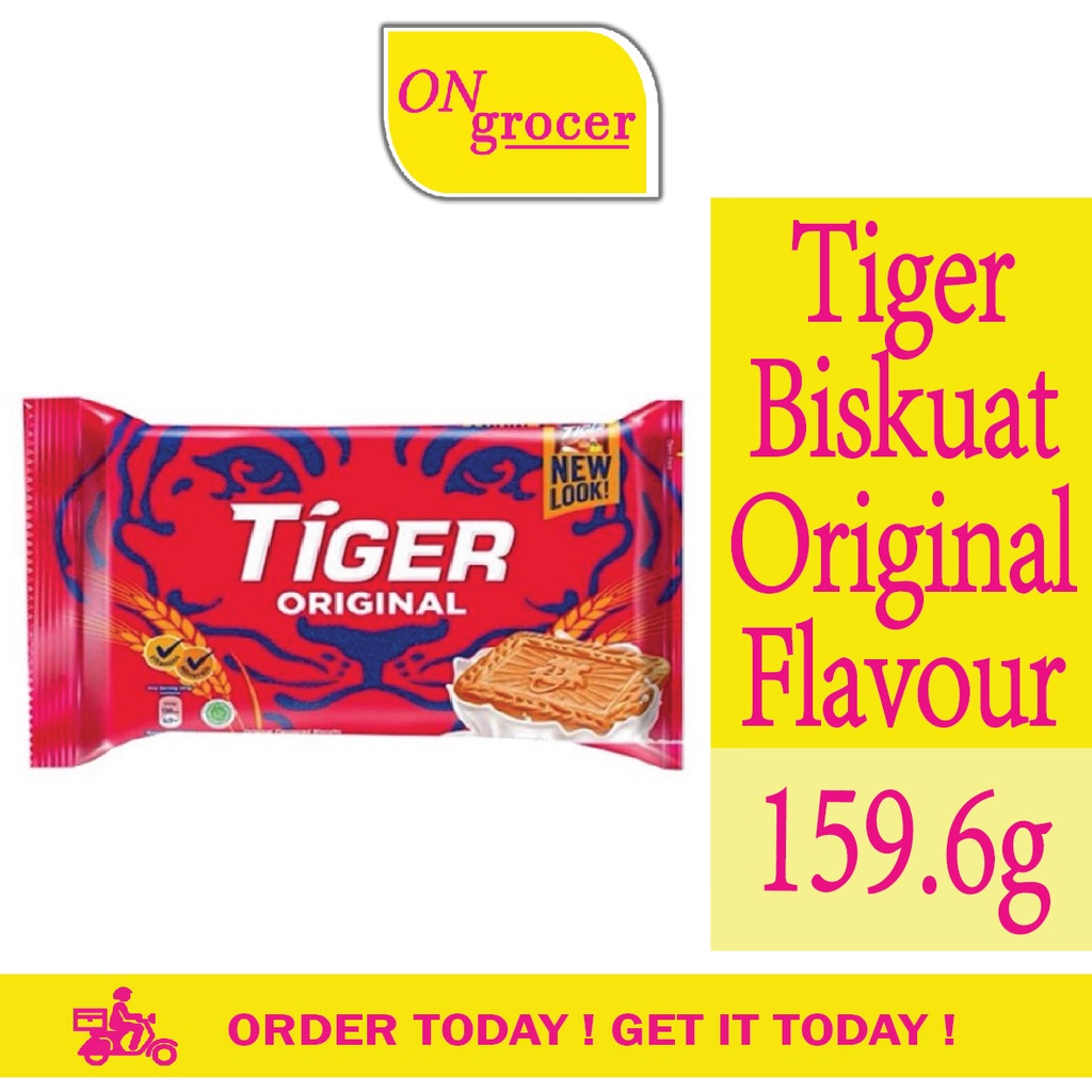 Tiger Biskuat Origina Flavour 159.6g | Shopee Malaysia