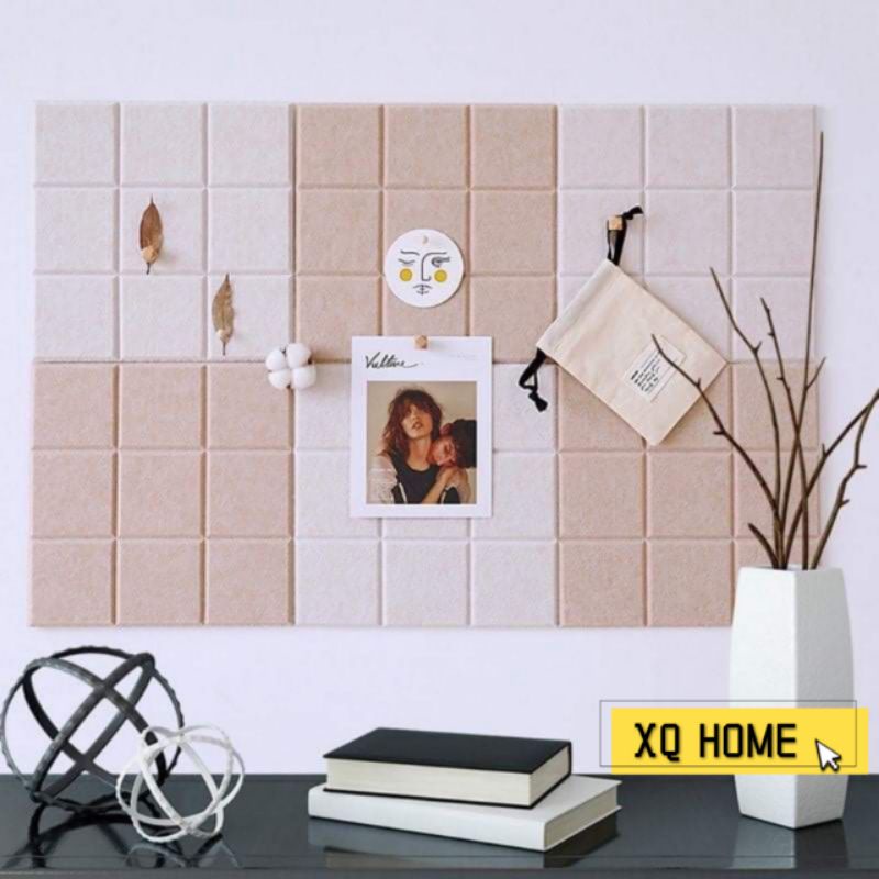 Nordic Style rectangular Felt Letter Board felt Note Memo Schedule ...