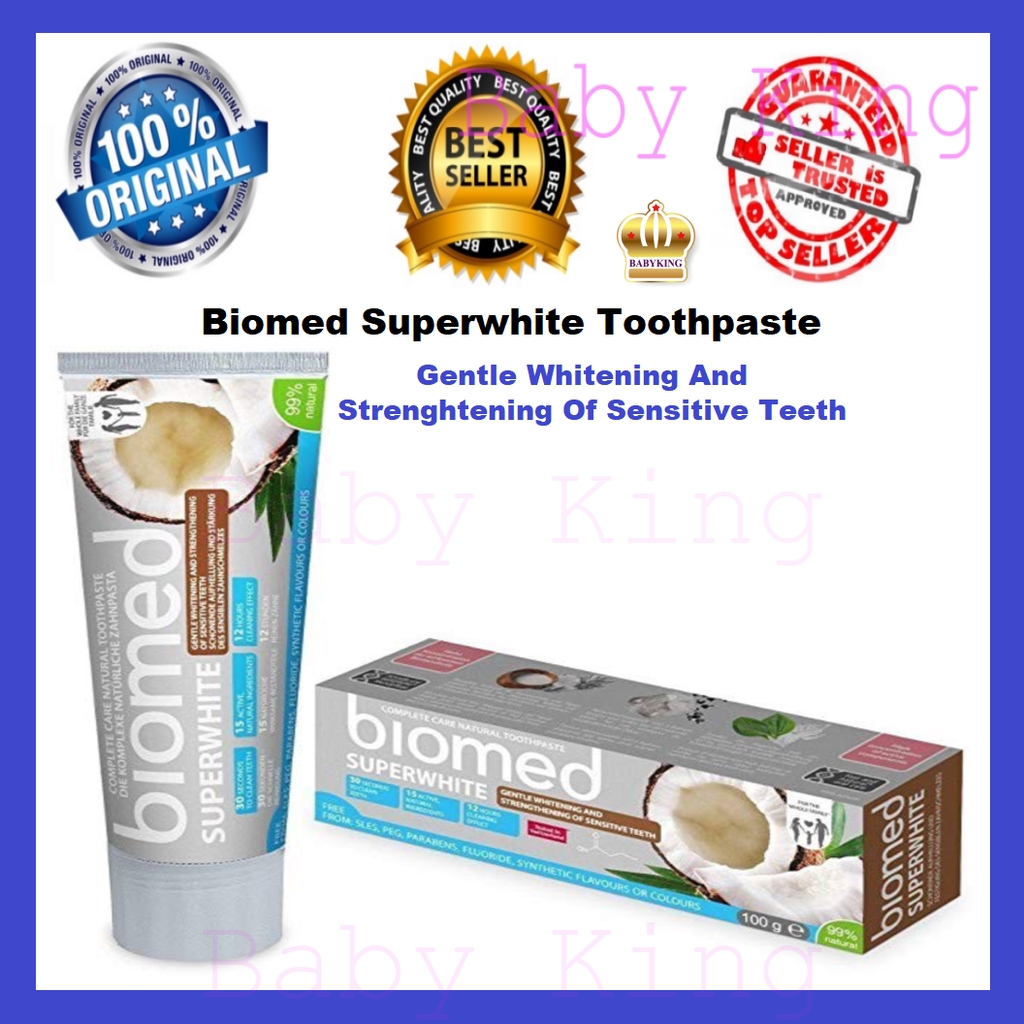 Original Splat Biouniq Biomed Superwhite Toothpaste with Coconut 100ml ...