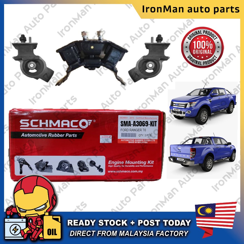 SCHMACO AUTOMOTIVE CAR ENGINE PARTS CAR ENGINE MOUNTING SET FORD RANGER ...