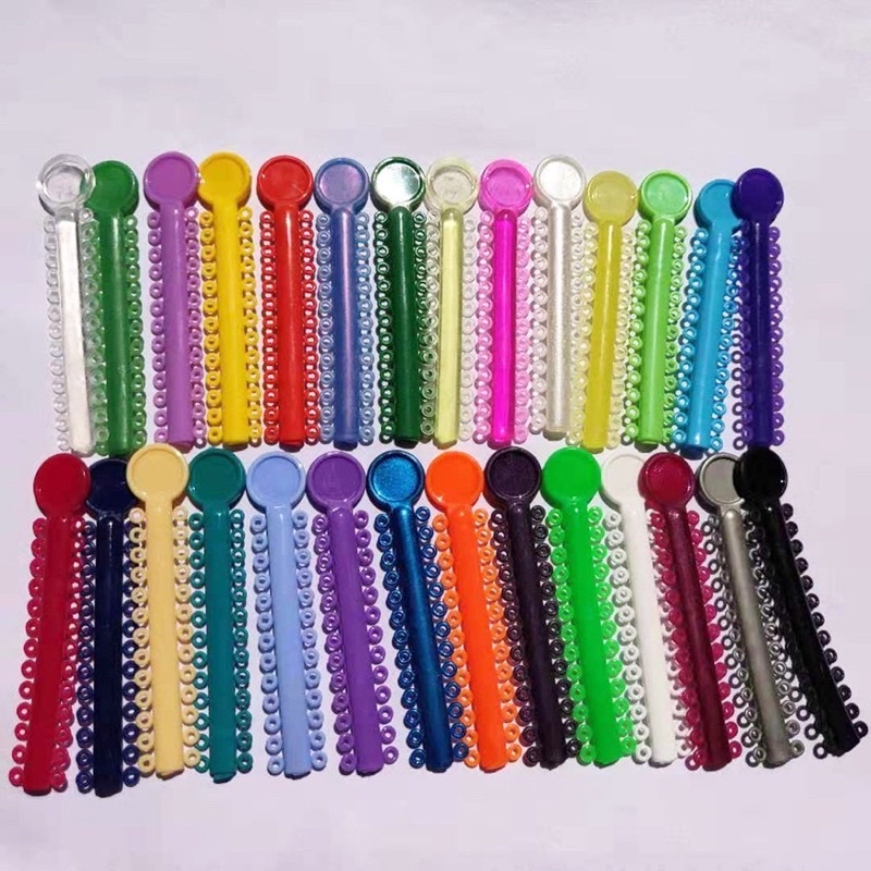 READY STOCK 40 stick/pack getah braces dawai Dental Ties Elastic Rubber ...