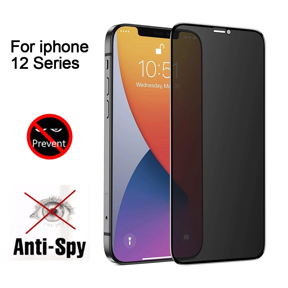 Privacy Screen Protector For iPhone 12 Pro Max Mini iPhone12 12Pro ...