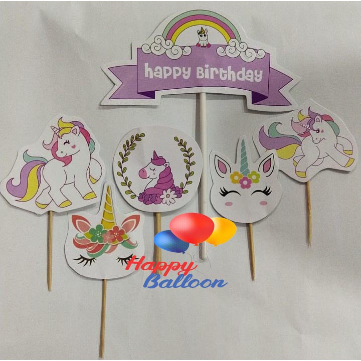 Character Cake Topper Set / Cake Topper / Cake Topper / Birthday Cake ...