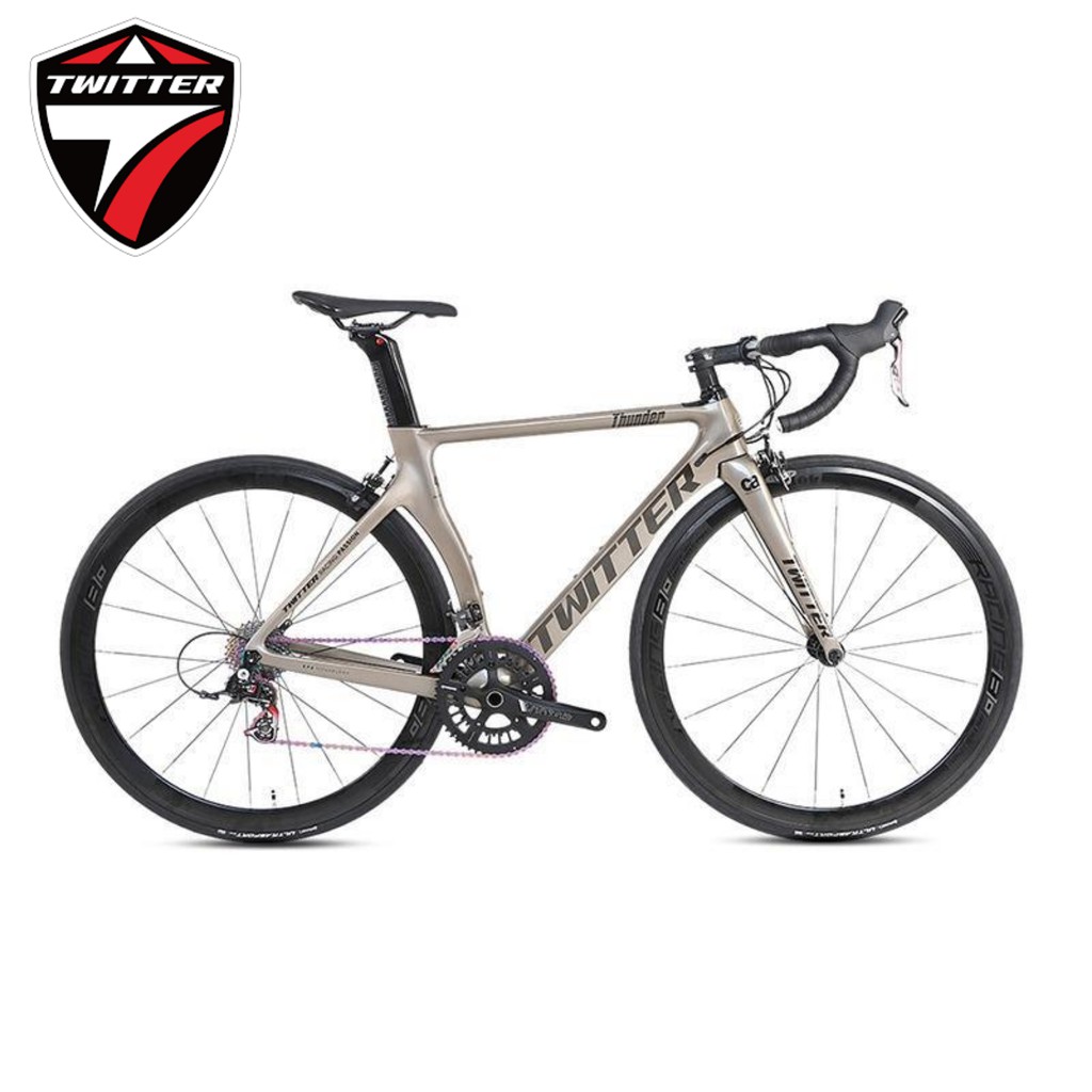 (PreOrder)Bicycle TWITTER THUNDER CARBON Fiber Road Bicycle RETROSPEC ...