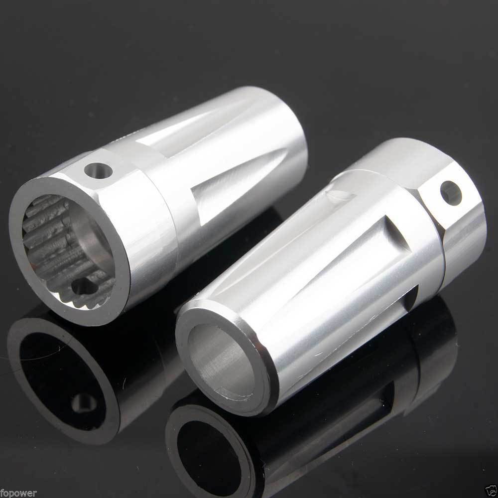 RC AX80071 Alum AR60 OCP Straight Axle Adapter 2P For AXIAL 1:10 RR10 ...