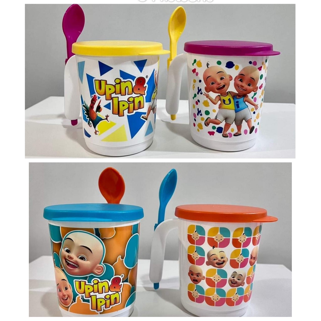 HADIAH KANAK-KANAK ILLUMINA MUG TUPPERWARE CAWAN UPIN IPIN CAWAN KANAK ...