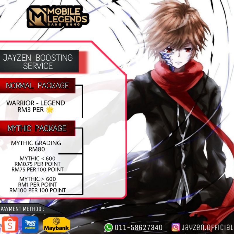 MOBILE LEGENDS BOOSTING SERVICE/JOKI BOOST RANK MLBB Push Rank ML by ...