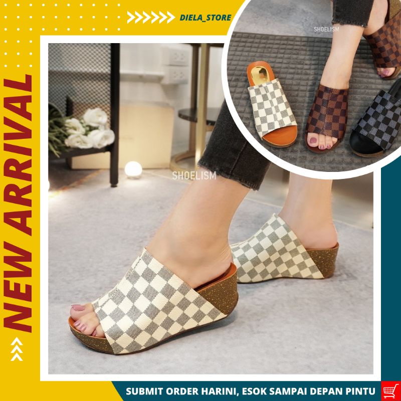 Sandal Perempuan 🔥👠 Women Wedges OOTD High Heels Kod PVL1 Kasut Wanita ...