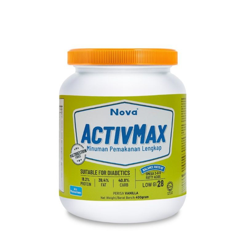 Nova ActivMax Complete Nutritional Drink Vanilla 700g (Exp date 03/24 ...