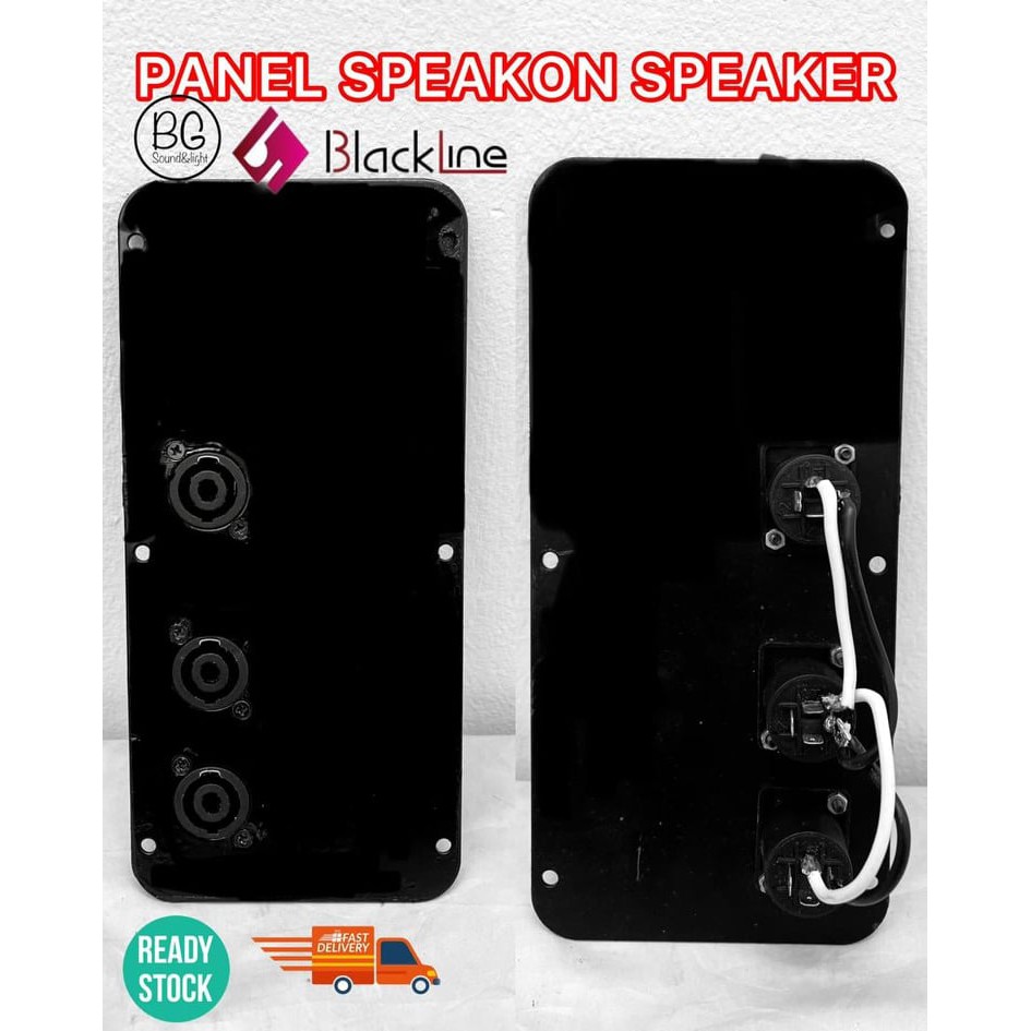blackline ps15 /PS12 /PS10 back panel with speakon chassis | Shopee ...