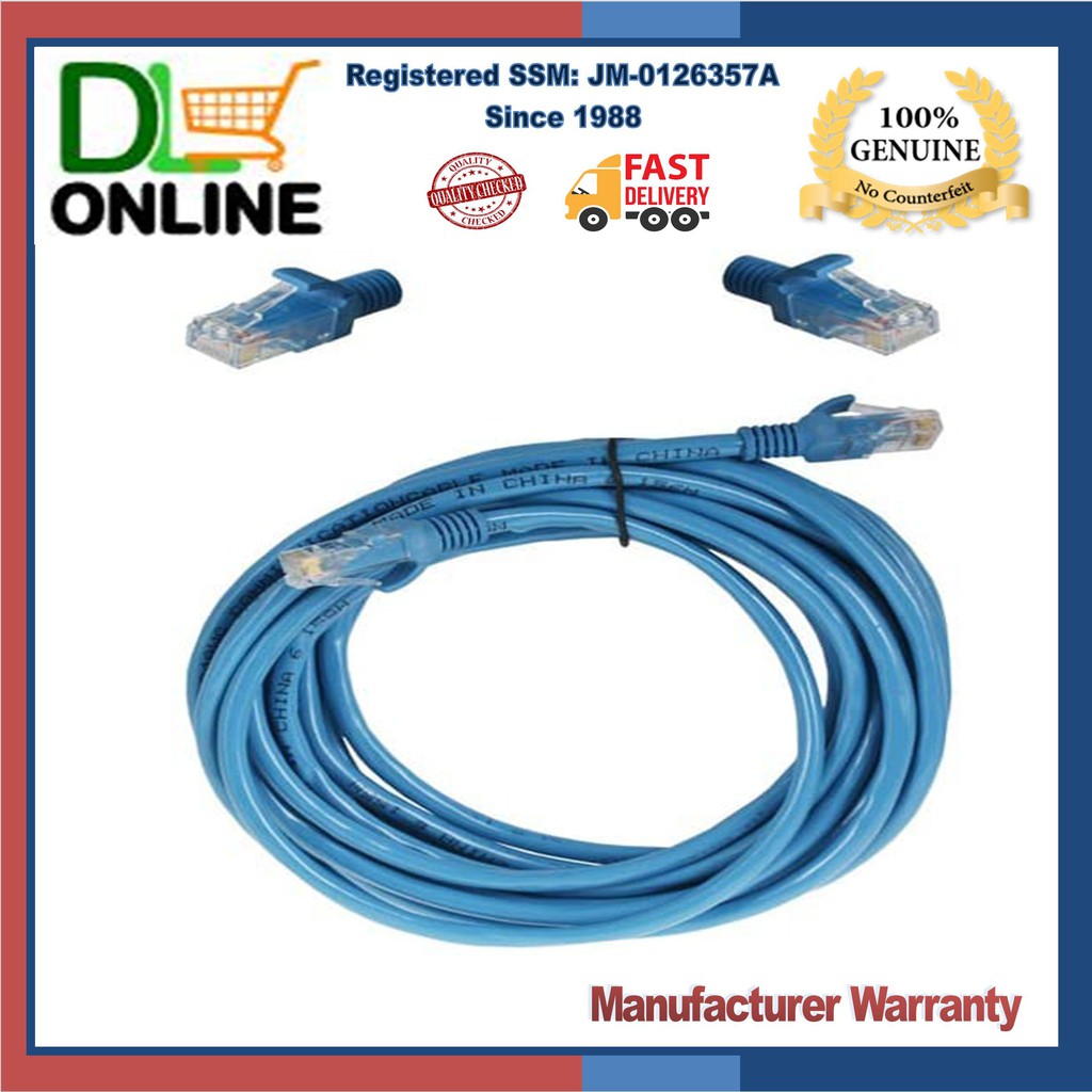 DMX CAT6 PATCH CORD NETWORK CABLE / KABEL (Cable LAN / Kabel LAN ...