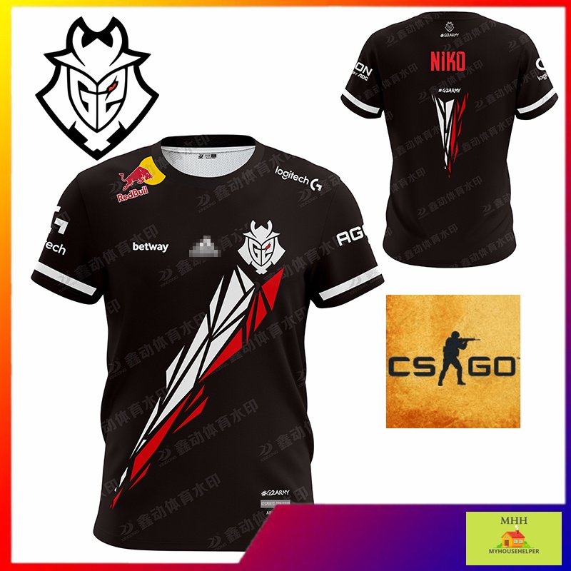 G2 Csgo Jersey Baju Team G2 Monesy M0nesy Jersey Counter Strike Baju ...