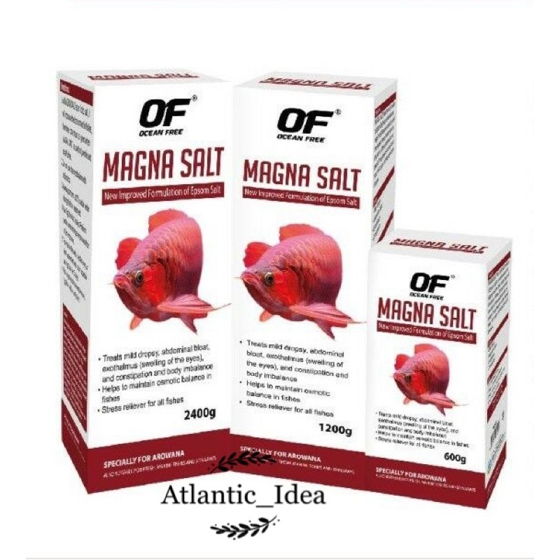 Ocean Free Magna Salt for Arowana 600g / 1200g | Shopee Malaysia