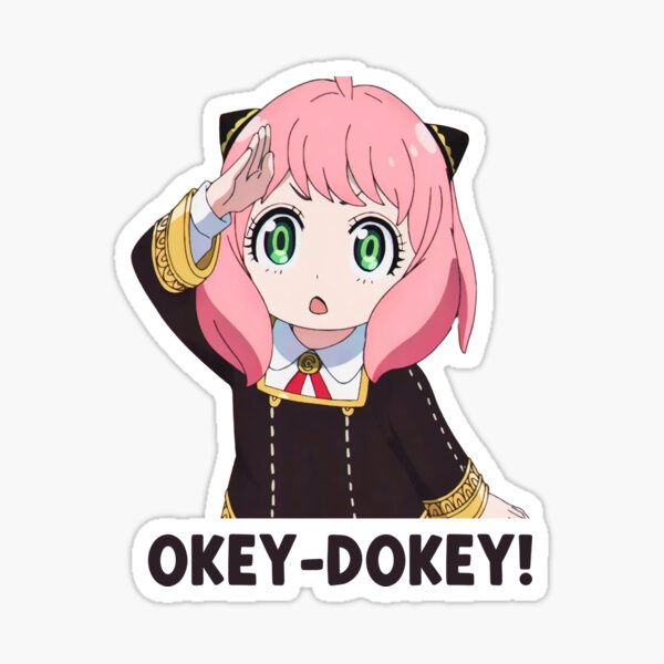 Spy X Family - Anya Okey Dokey Stickers | Shopee Malaysia