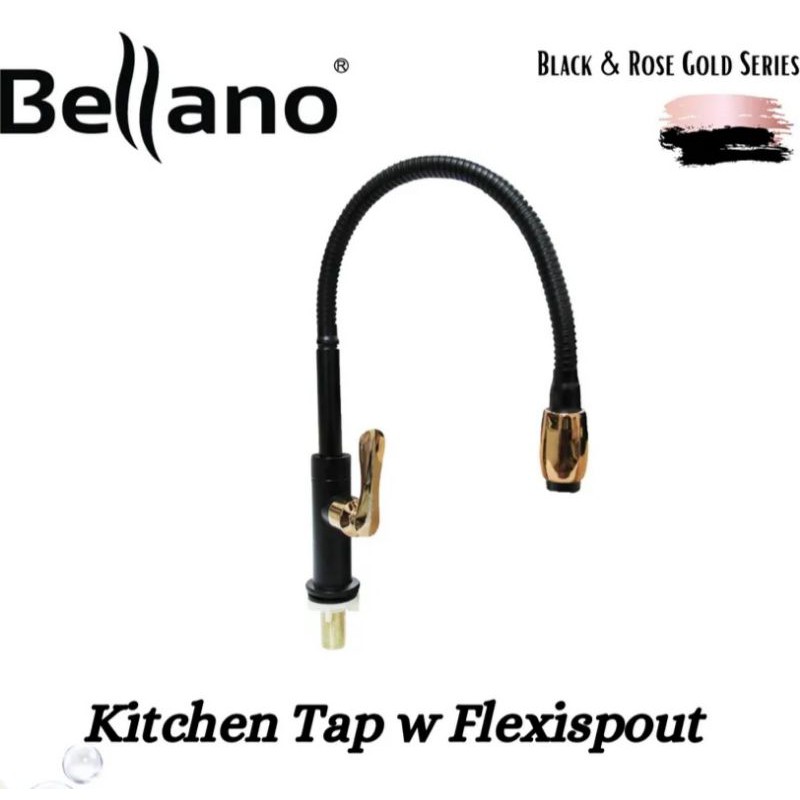 Bellano ADJUSTABLE PILLAR SINK TAP (ROSE GOLD)/ KEPALA AIR SINKI ...