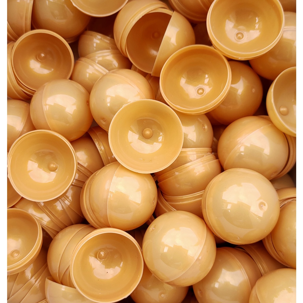 50pcs 40mm 4cm Solid Color Empty Plastic Ball Capsules Ball Lucky Draw ...