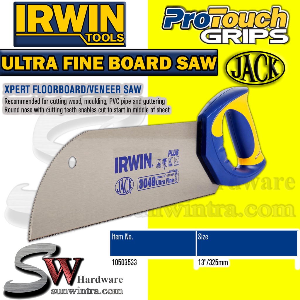 IRWIN 13"/325mm Xpert Veneer Saw / Floorboard Saw - 10503533 | Shopee ...