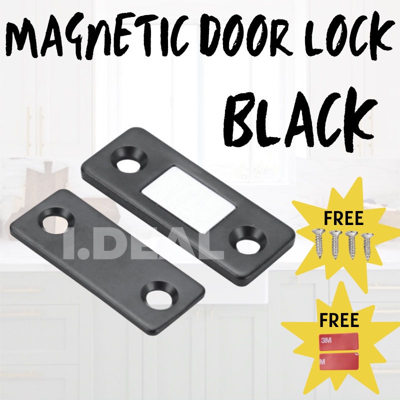 IDEAL Magnet Doof Lock Door Magnetic Stopper Closer Pintu Almari Laci ...