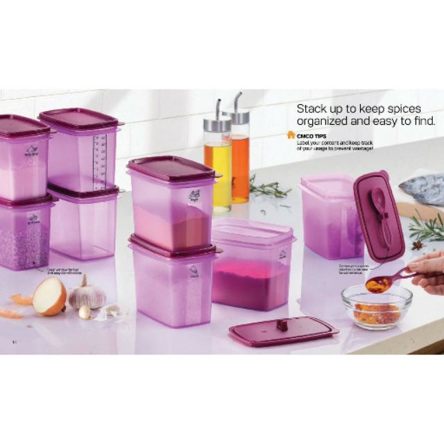 (Ready stock)100% ORIGINAL Tupperware brands Shelf Saver with Spoon ...