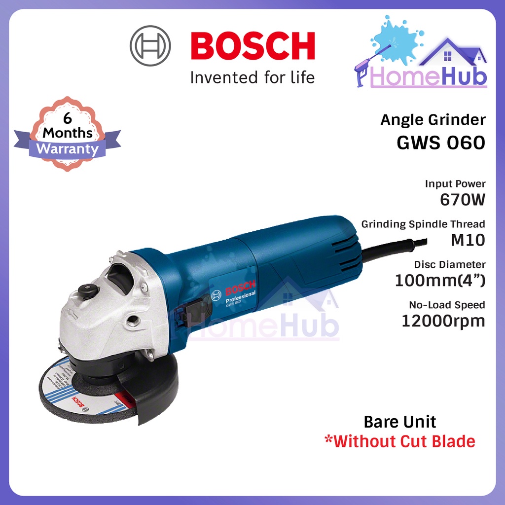 Bosch Angle Grinder Bosch Grender Bosch GWS060 Mesin Potong Kayu Potong ...