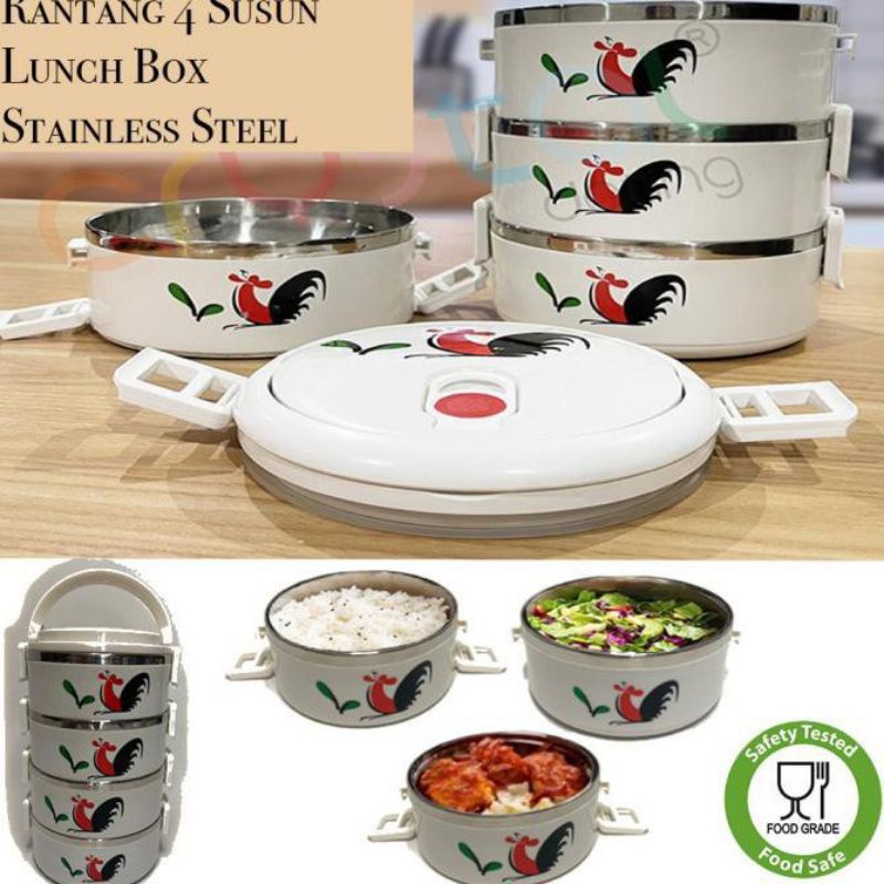 4-tier Stainless Range/4-Tier Stainless Range/Rooster Range | Shopee ...