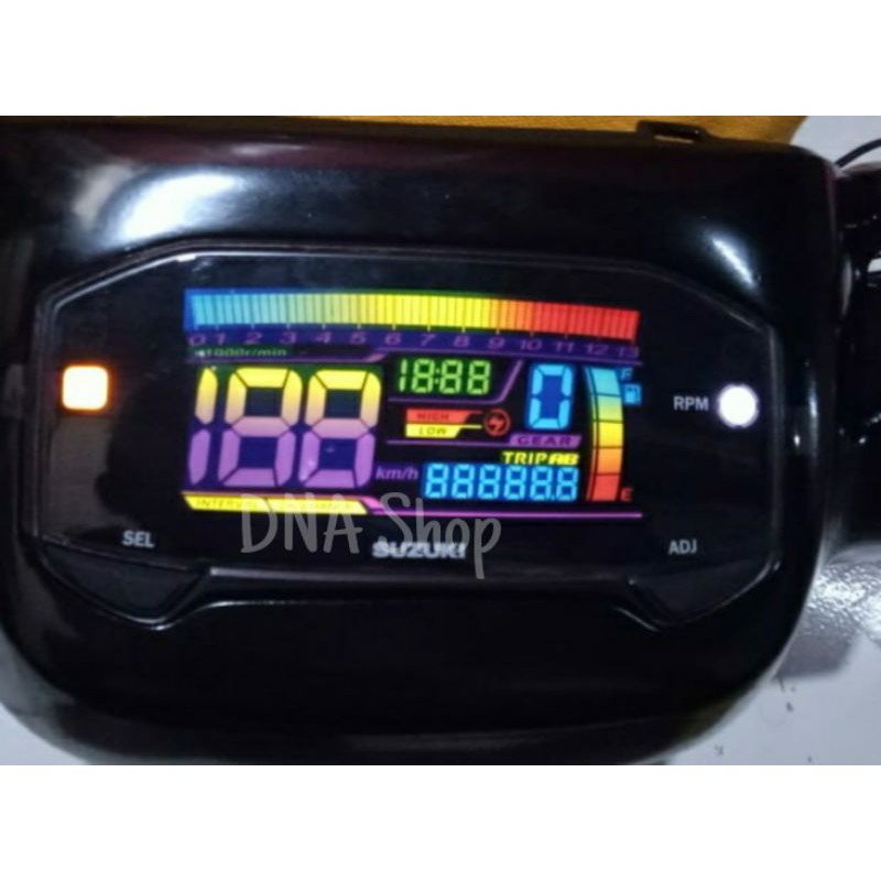 Suzuki Raider FI/Satria FU FI/GSX 150 Speedometer Lcd Sticker | Shopee ...