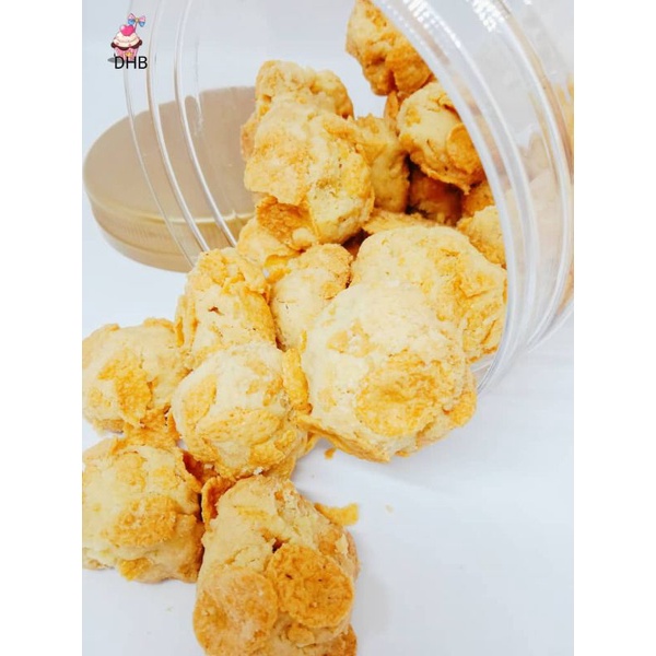Crunchy Cornflakes Cookies (Biskut Raya) | Shopee Malaysia