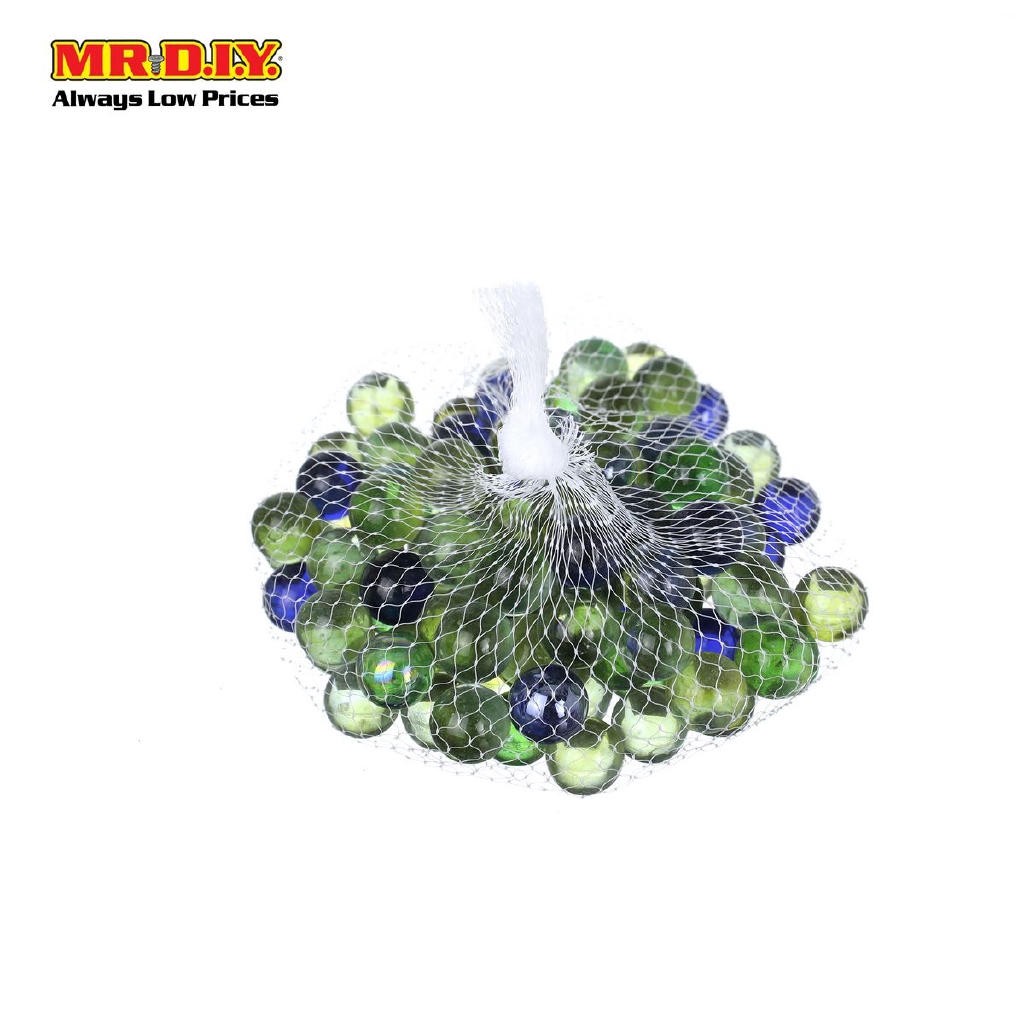 (MR.DIY) Glass Marble Crystal Ball Guli Kaca Congkak Akuarium 16mm ...