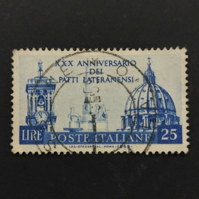 1959 Stamp Italy-Complete Unique Used Stamp-XXX Anniversary of The ...