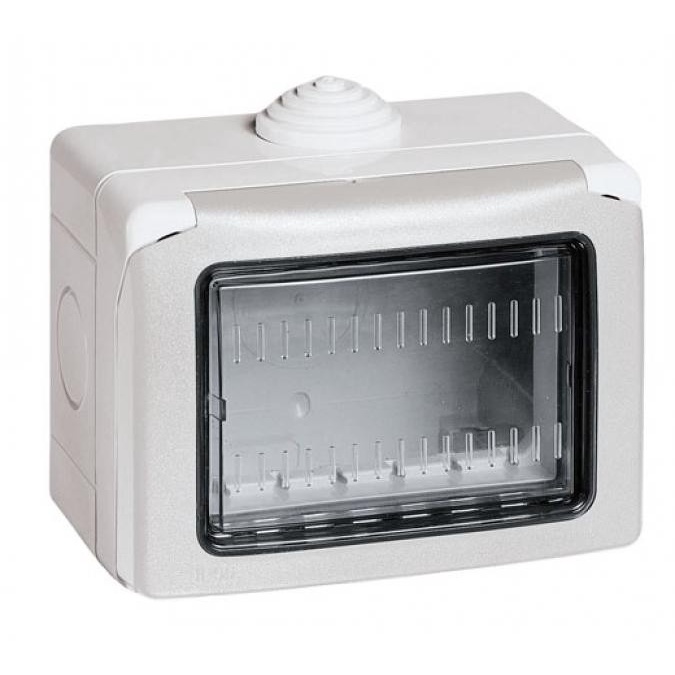 Plexo Legrand surface-mounted waterproof box includes IP55 socket ...