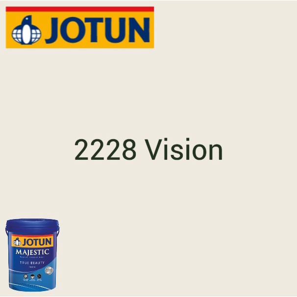 JOTUN Paint 1 LITER MAJESTIC TRUE BEAUTY for Interior Wall Paint / Cat ...
