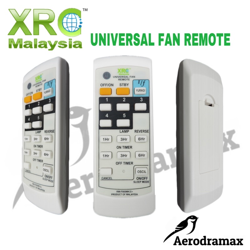 XRC Universal Fan Remote RM-F900MKII+ | Shopee Malaysia