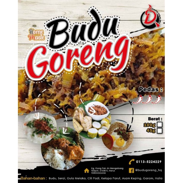 Budu Goreng ASLI TERENGGANU | Shopee Malaysia