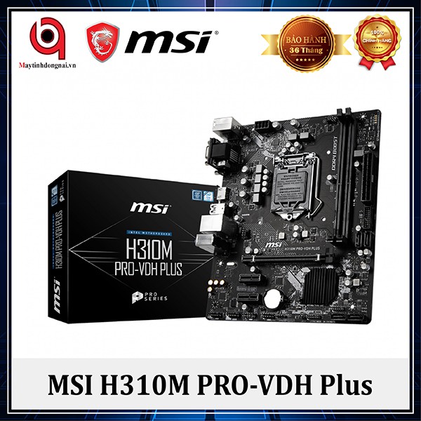 Msi H310M PRO-VDH Plus Mainboard - Genuine | Shopee Malaysia