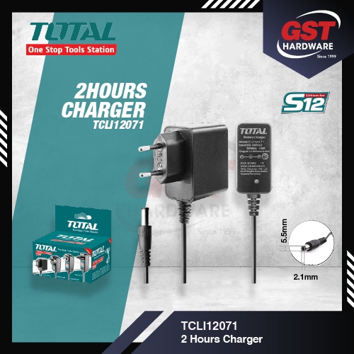 TOTAL Cordless Drill 12V Battery 1.5Ah Li-ion Battery Pack TBLI12153 ...