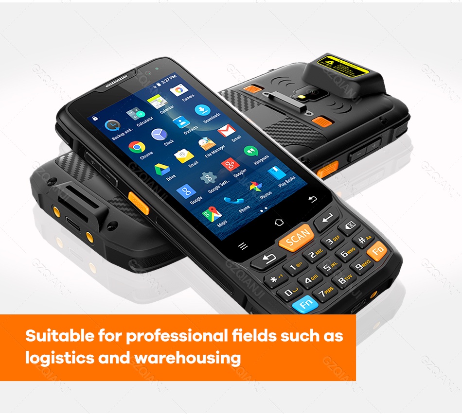 Android 8 1 Data Collector Pda Rugged Terminal Portable 1d 2d Honeywell Barcode Scanner Reader