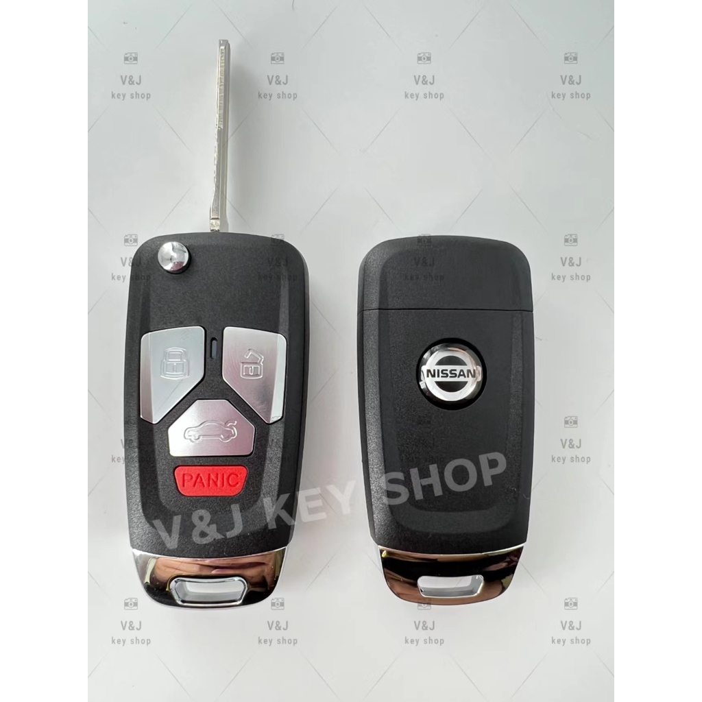 Nissan Almera Grand Livina Flip Key Remote Control | Shopee Malaysia