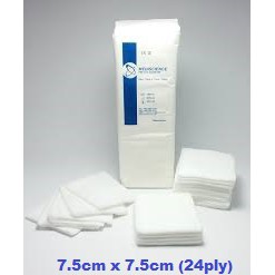 Pre Cut Gauze 7.5cm x 7.5cm (24ply) 100's | Shopee Malaysia