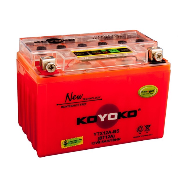 YTX12A KOYOKO GEL BATTERY | Shopee Malaysia