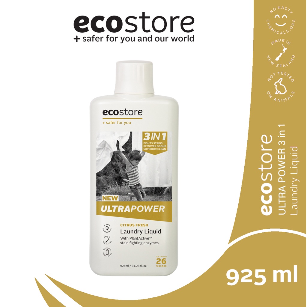 EcoStore UltraPower 3IN1 Laundry Liquid (925ml) | Shopee Malaysia