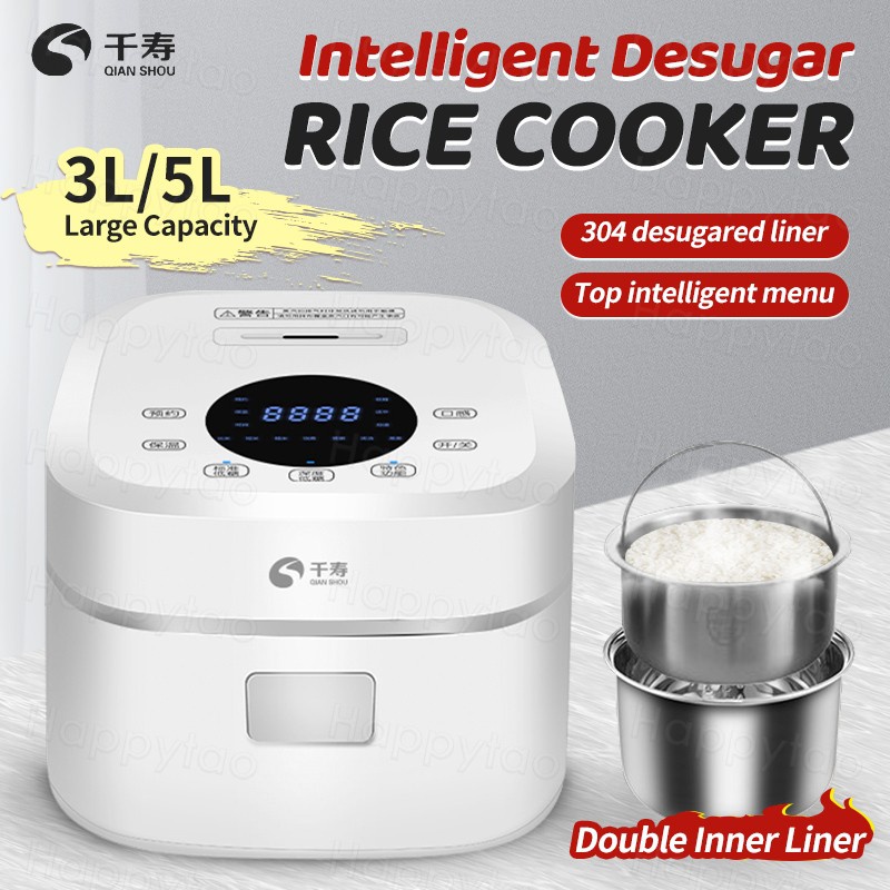 3L / 5L Full Stainless Steel Healthy Low Sugar Low Carb Nutrition ...