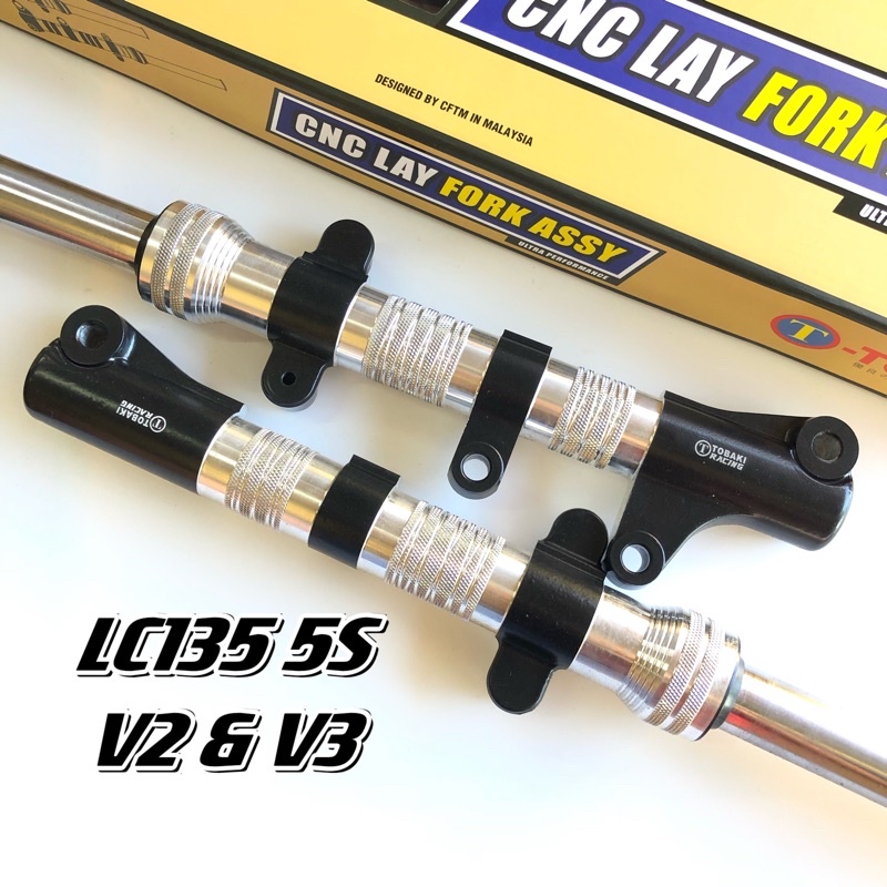 TOBAKI Original FORK LAY Y15 LC135 4S 5S WAVE 125 ZR EX5 DREAM LAGENDA SRL 110 115Z Fi KRISS ...