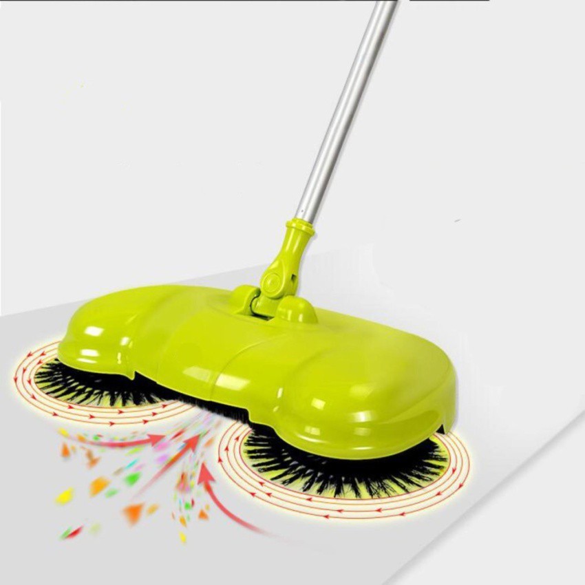 Handheld Sweeper Broom Mops 360 Degree Rotatable Cleaner (Random ...