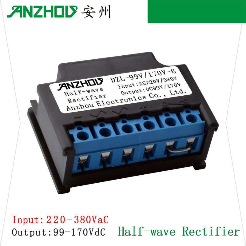 ANZHOU,DZL-99V/170V-6,RECTIFIER,AC220V/380V,99V/170VDC-Brakes POWER ...