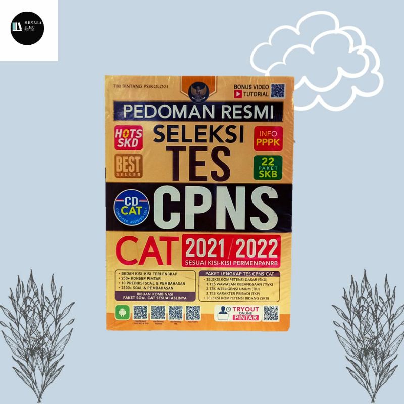 Official Manual For CPNS Test Selection CAT 2021/2022 | Shopee Malaysia