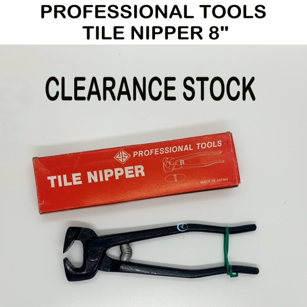 [CLEARANCE STOCK] PROFESSIONAL TOOLS TILE NIPPER 8" | Shopee Malaysia